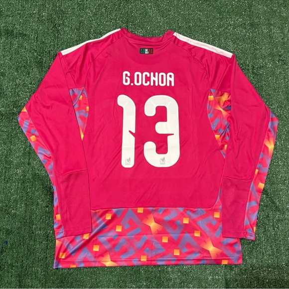 adidas | Shirts | Guillermo Ochoa 3 Mexico Goalkeeper Jersey 2526 ...